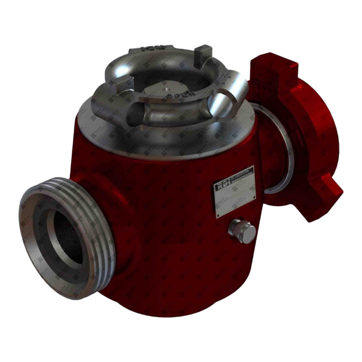 Plug Valve, Manual, TE, 3” 602 MxF, 6000 psi, Sour Service – Big Iron ...